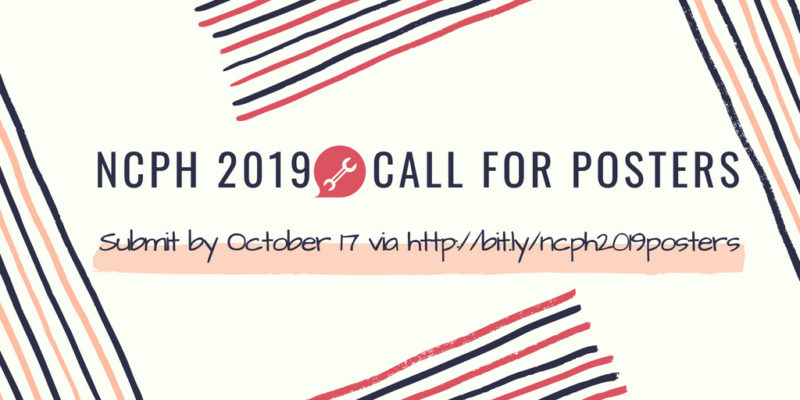 2019 Call for Posters now open! | National Council on Public History