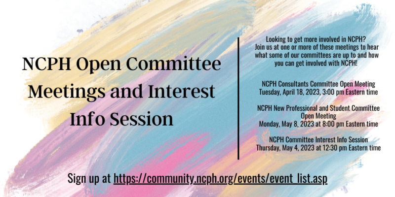 Join a meeting and learn more | National Council on Public History