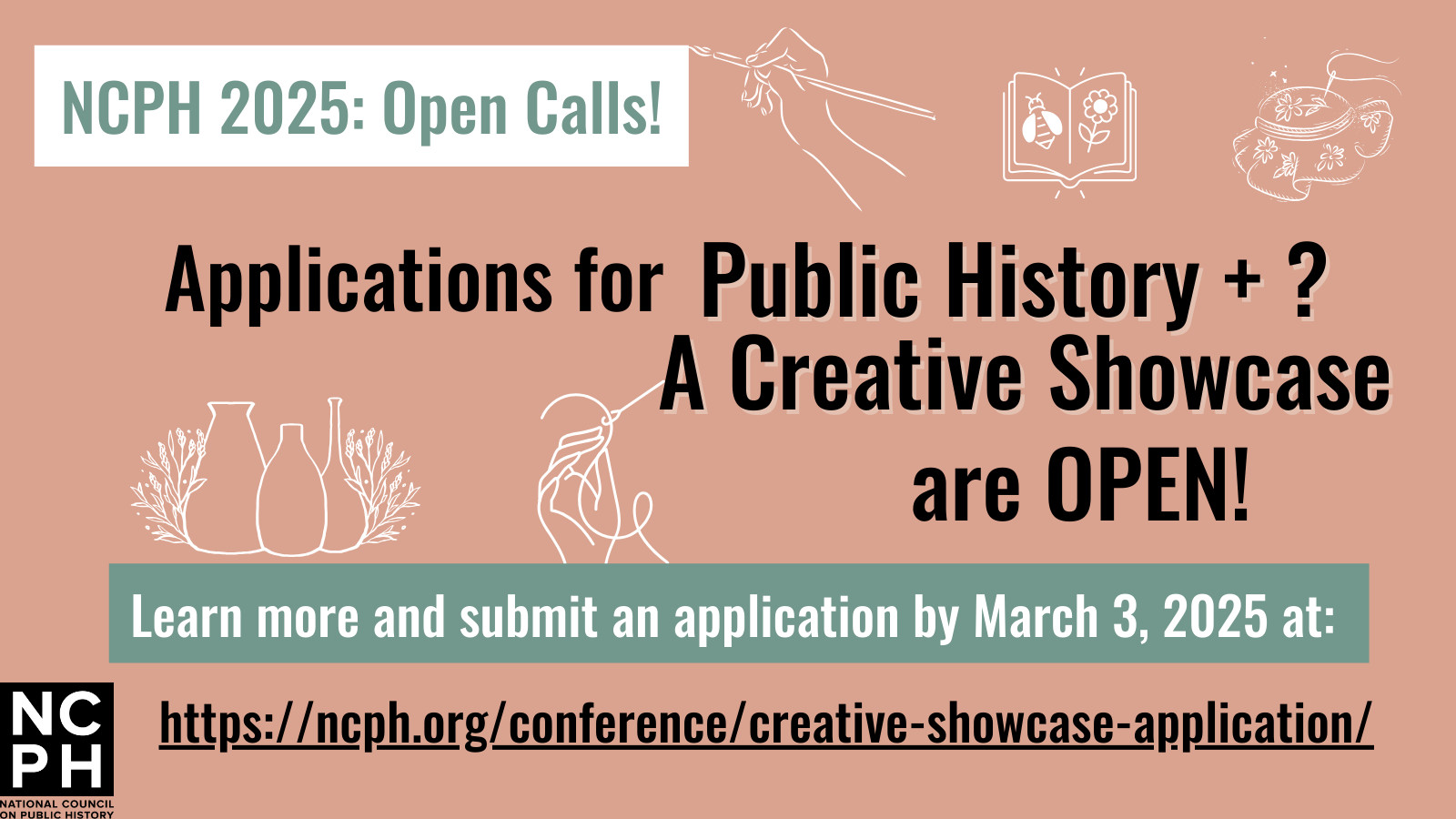 Apply for 2025 Creative Showcase | National Council on Public History