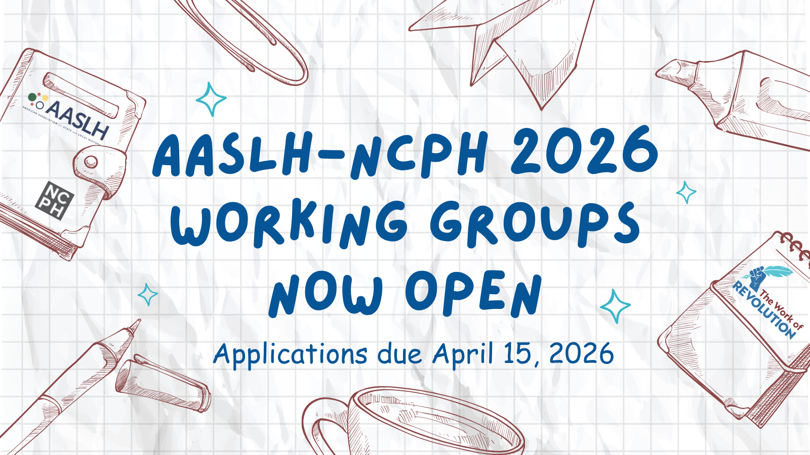 AASLH-NCPH 2026 Working Groups Open | National Council on Public History